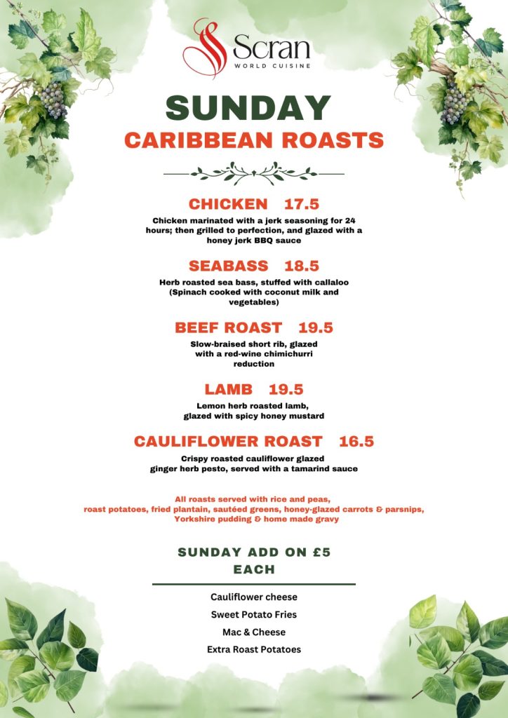 Scran – Modern Bar & Grill for Global Flavours and Ethical Eats